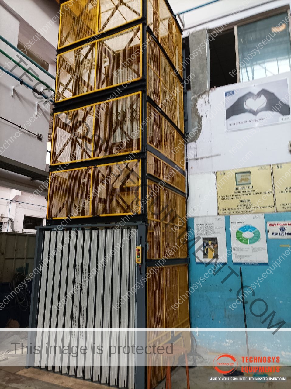 Goods Lift – Technolift | Technosys Equipments | Material Movement ...