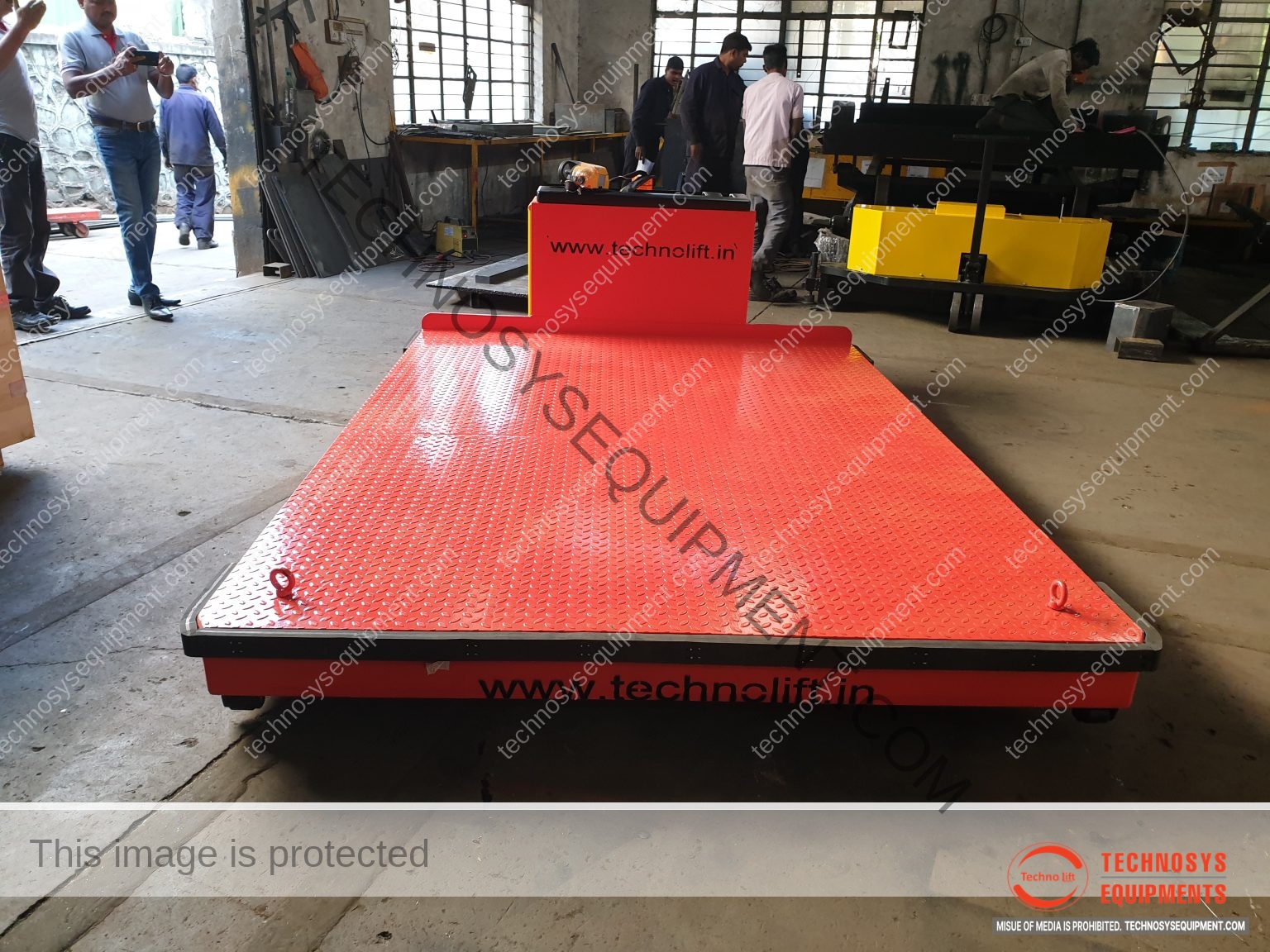 Trackless Platform Trolley – Technolift | Technosys Equipments ...