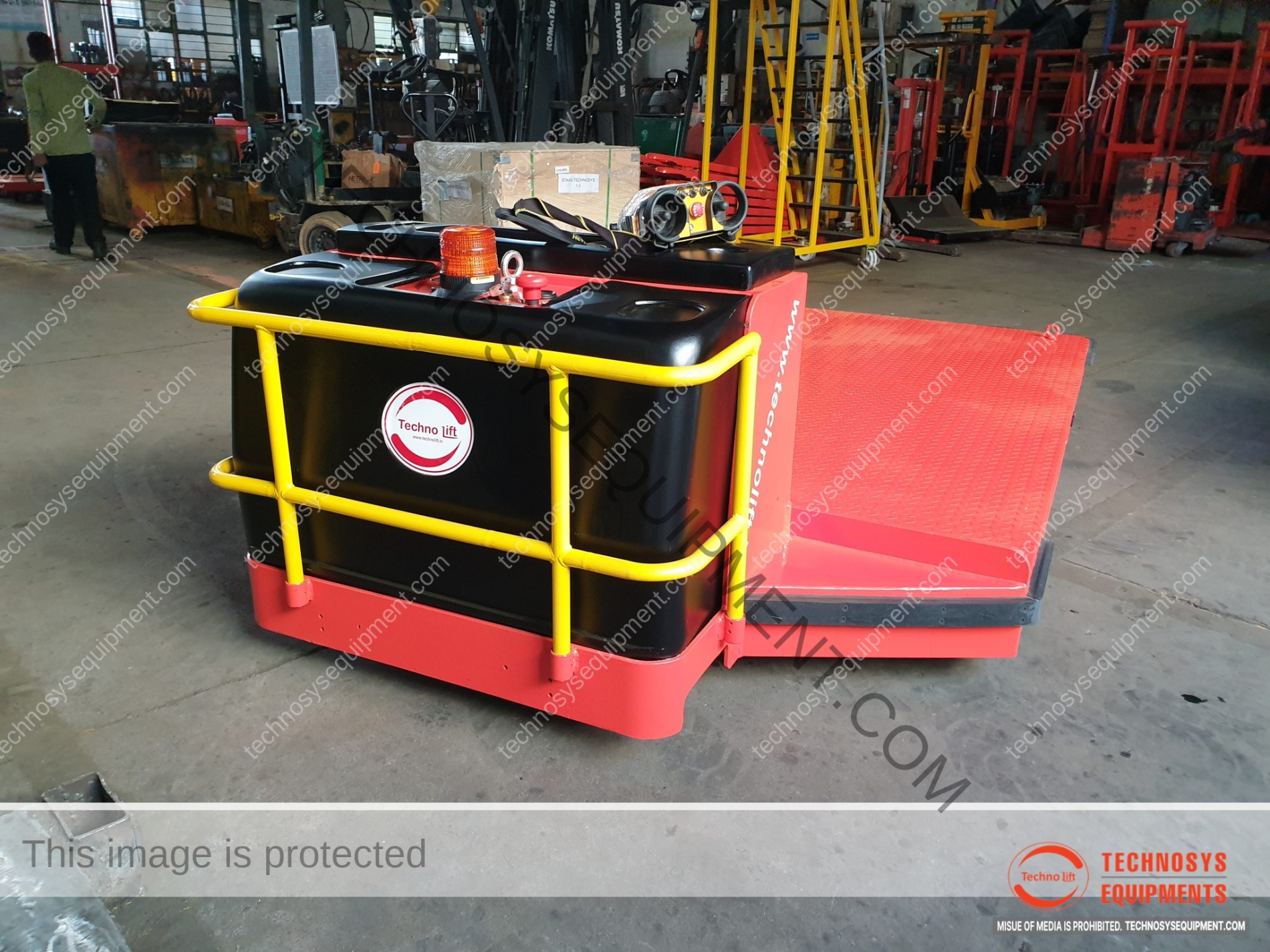 Trackless Platform Trolley – Technolift | Technosys Equipments ...