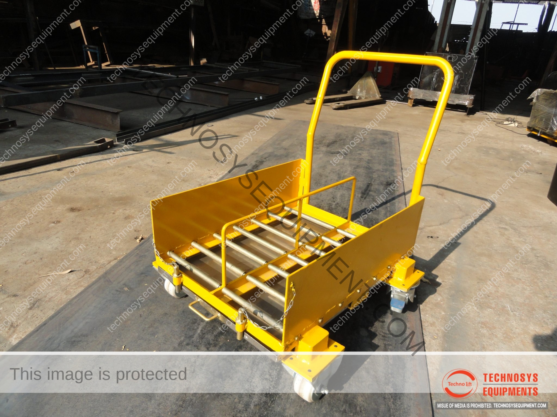 Battery Changing Trolley – Technolift | Technosys Equipments | Material ...