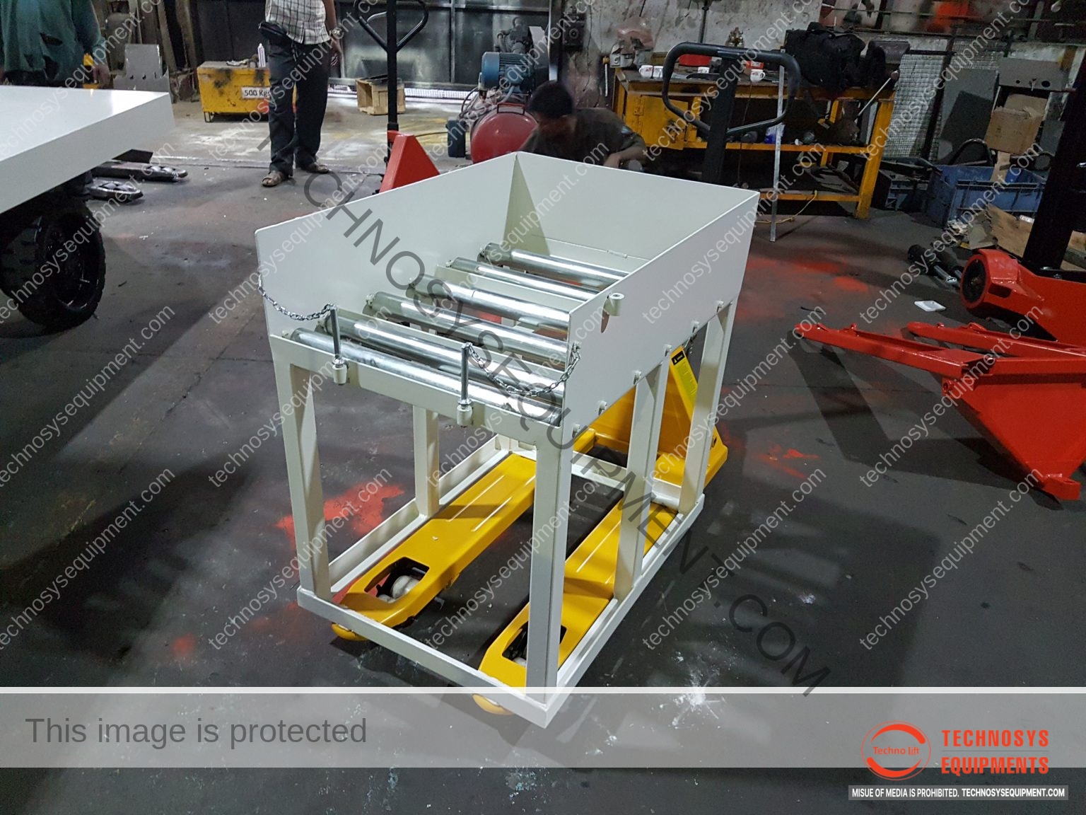 Battery Changing Trolley – Technolift | Technosys Equipments | Material ...