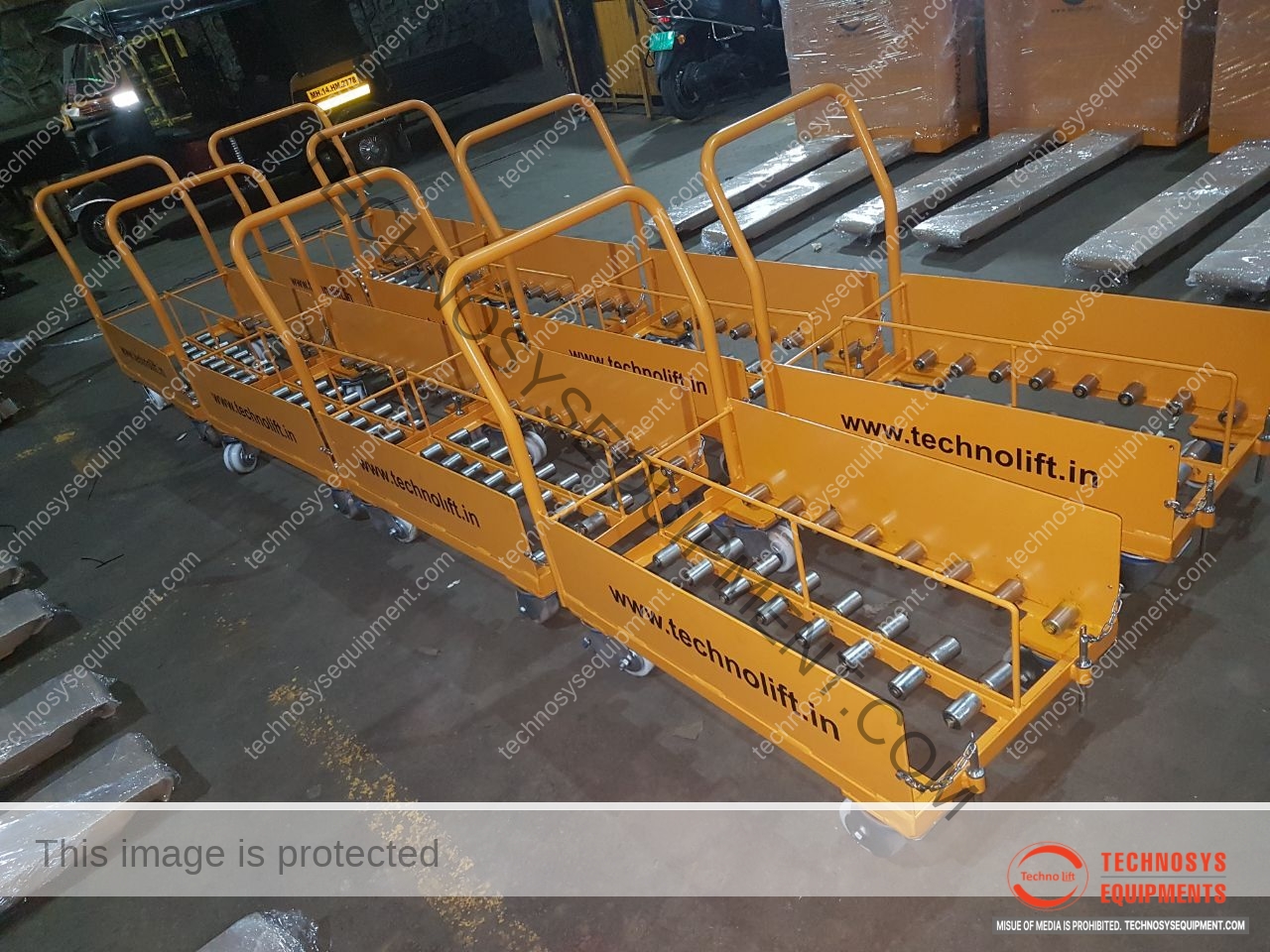 Battery Changing Trolley – Technolift | Technosys Equipments | Material ...