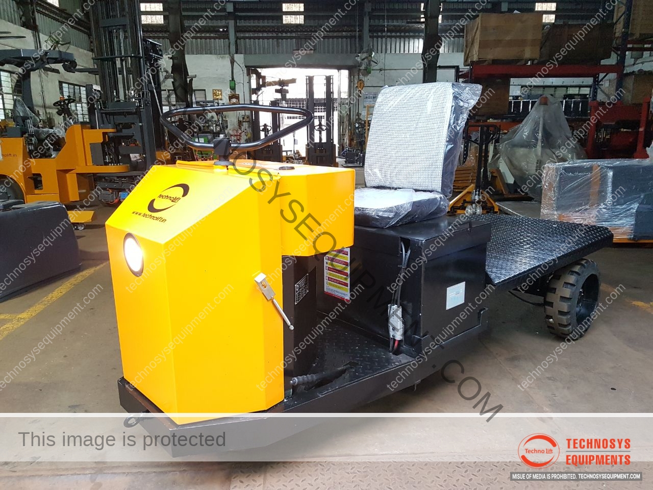 Platform Truck 3 Wheel – Technolift | Technosys Equipments | Material ...