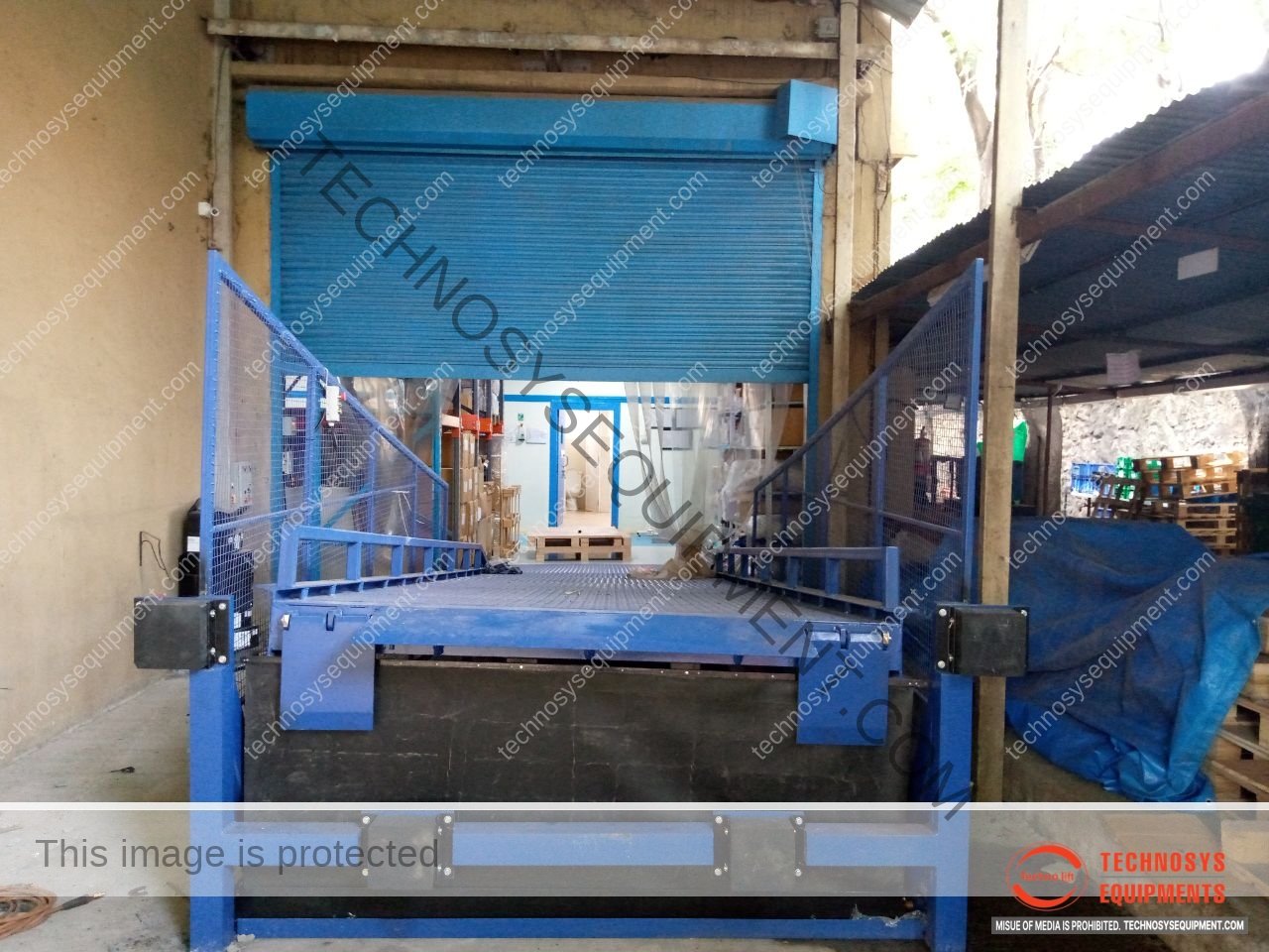 Dock Ramp Floor Mounted – Technolift | Technosys Equipments | Material ...