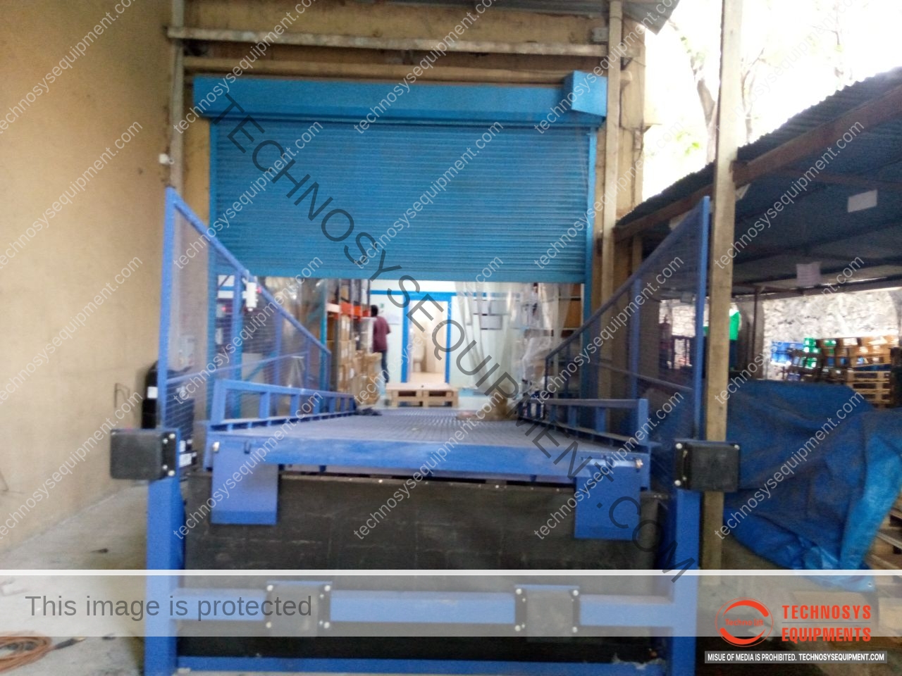 Dock Ramp Floor Mounted – Technolift | Technosys Equipments | Material ...