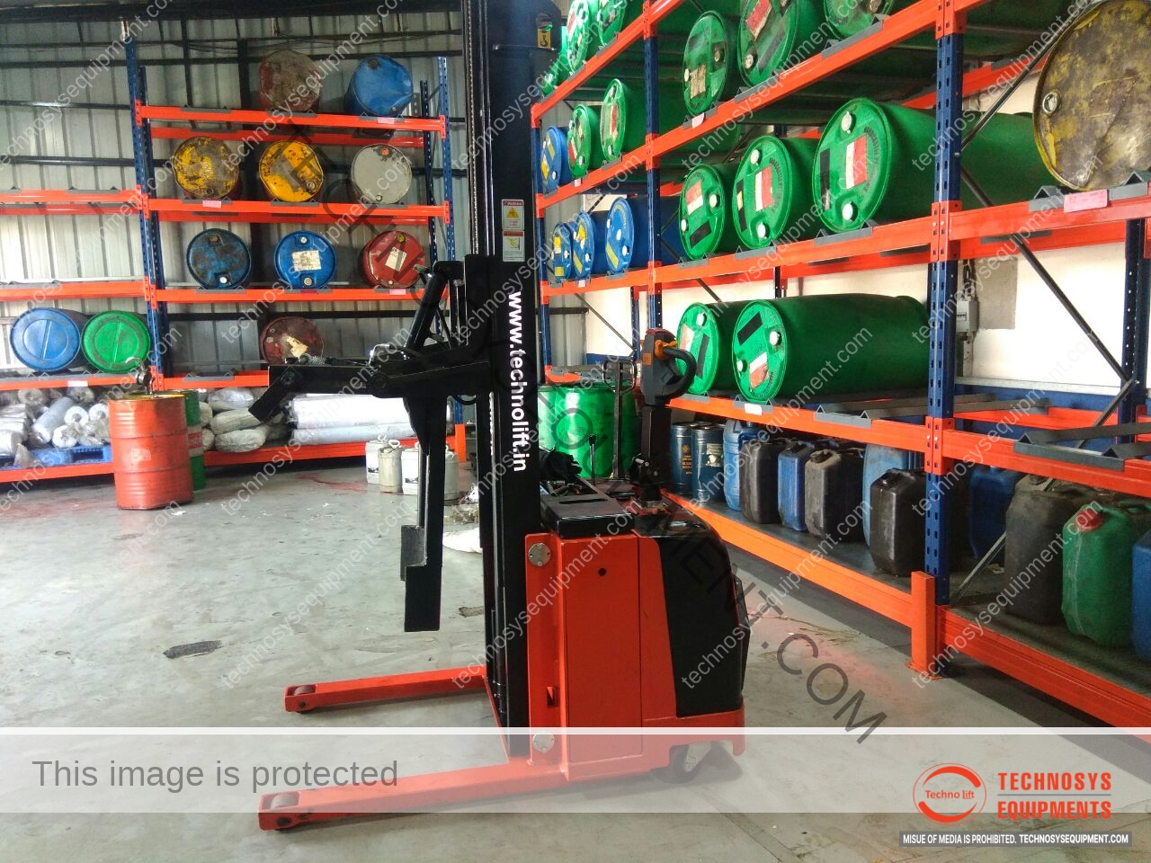 Battery Operated Drum Racker – Technolift | Technosys Equipments ...