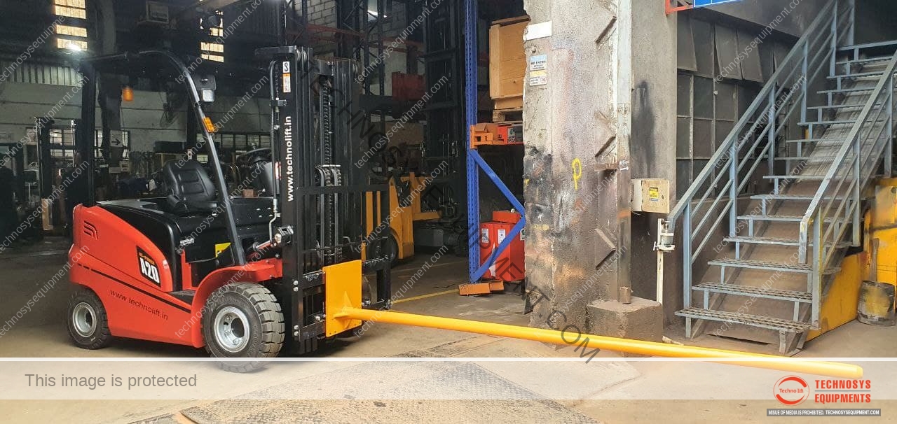 Electric Forklift – 4 Wheel – Technolift | Technosys Equipments ...