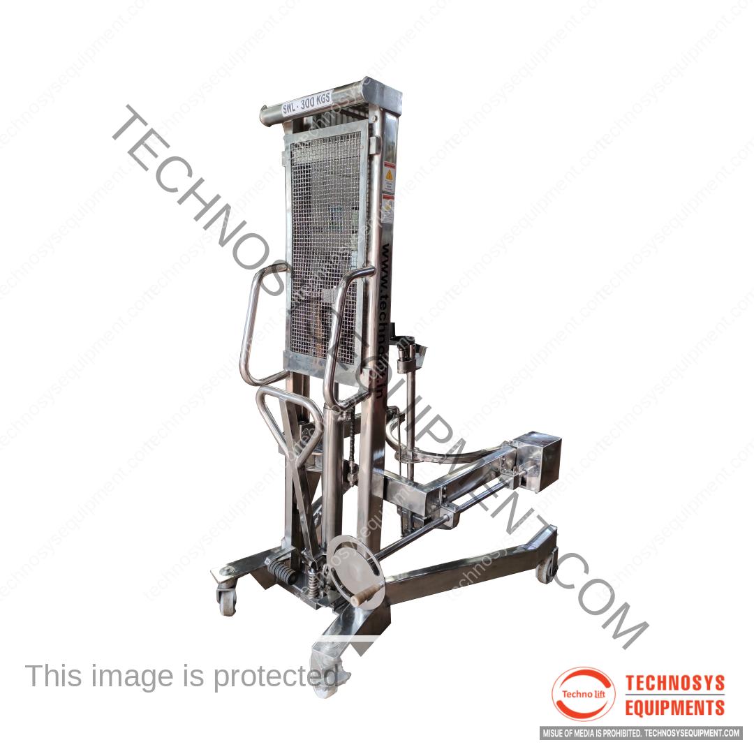 Drum Stacker - Tilter - SS304 - Technosys Equipments - No. 1 Material ...