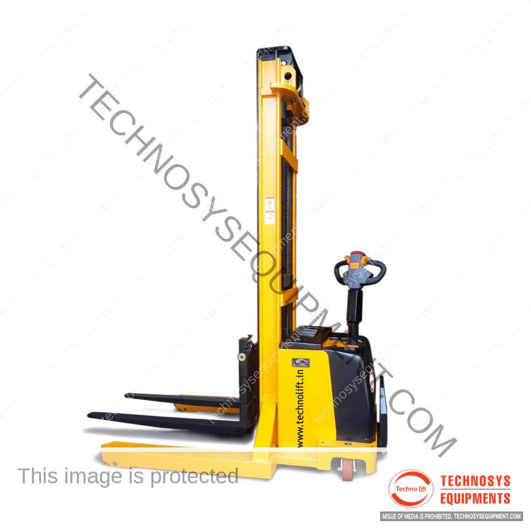 Electric Stacker - Straddle - Technosys Equipments - No. 1 Material ...
