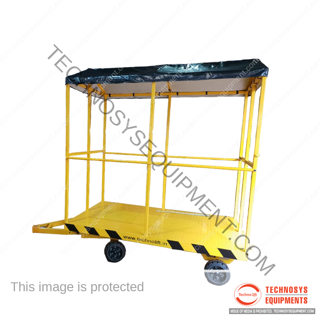 Towing Trolley - Technosys Equipments - No. 1 Material Movement Solutions in India