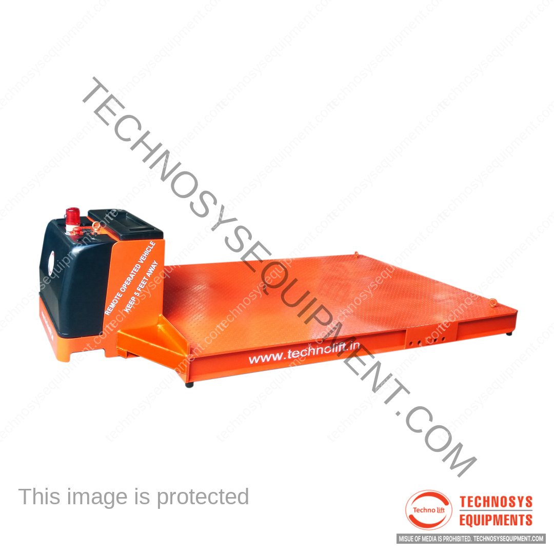 Trackless Platform Trolley - Technosys Equipments - No. 1 Material ...