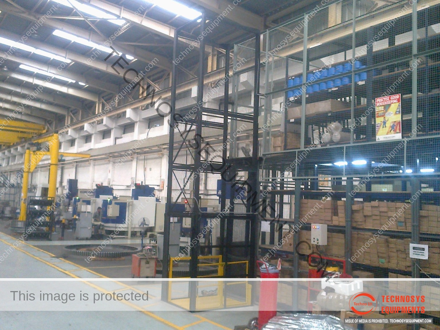 Goods Lift – Technolift | Technosys Equipments | Material Movement ...