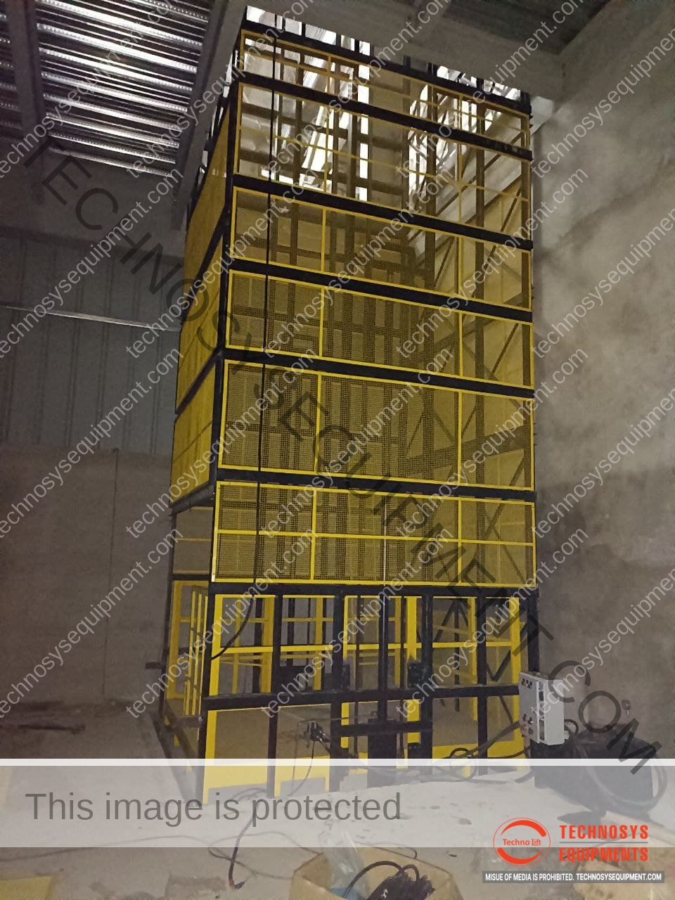 Goods Lift – Technolift | Technosys Equipments | Material Movement ...