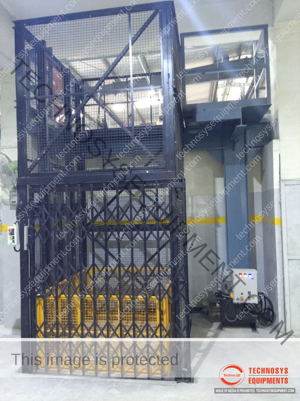 Goods Lift – Technolift | Technosys Equipments | Material Movement ...