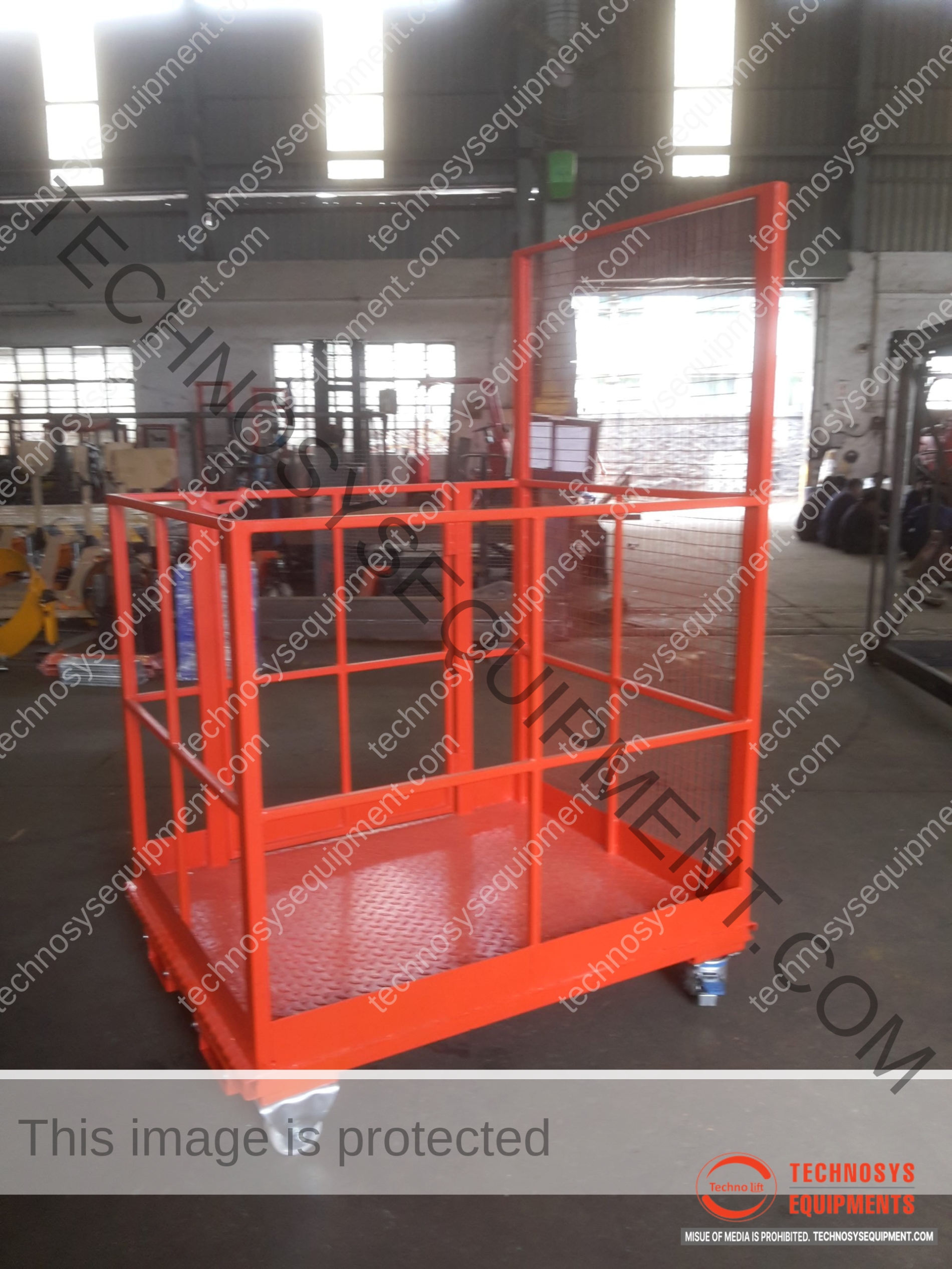 Man Lift Cage – Technolift | Technosys Equipments | Material Movement ...