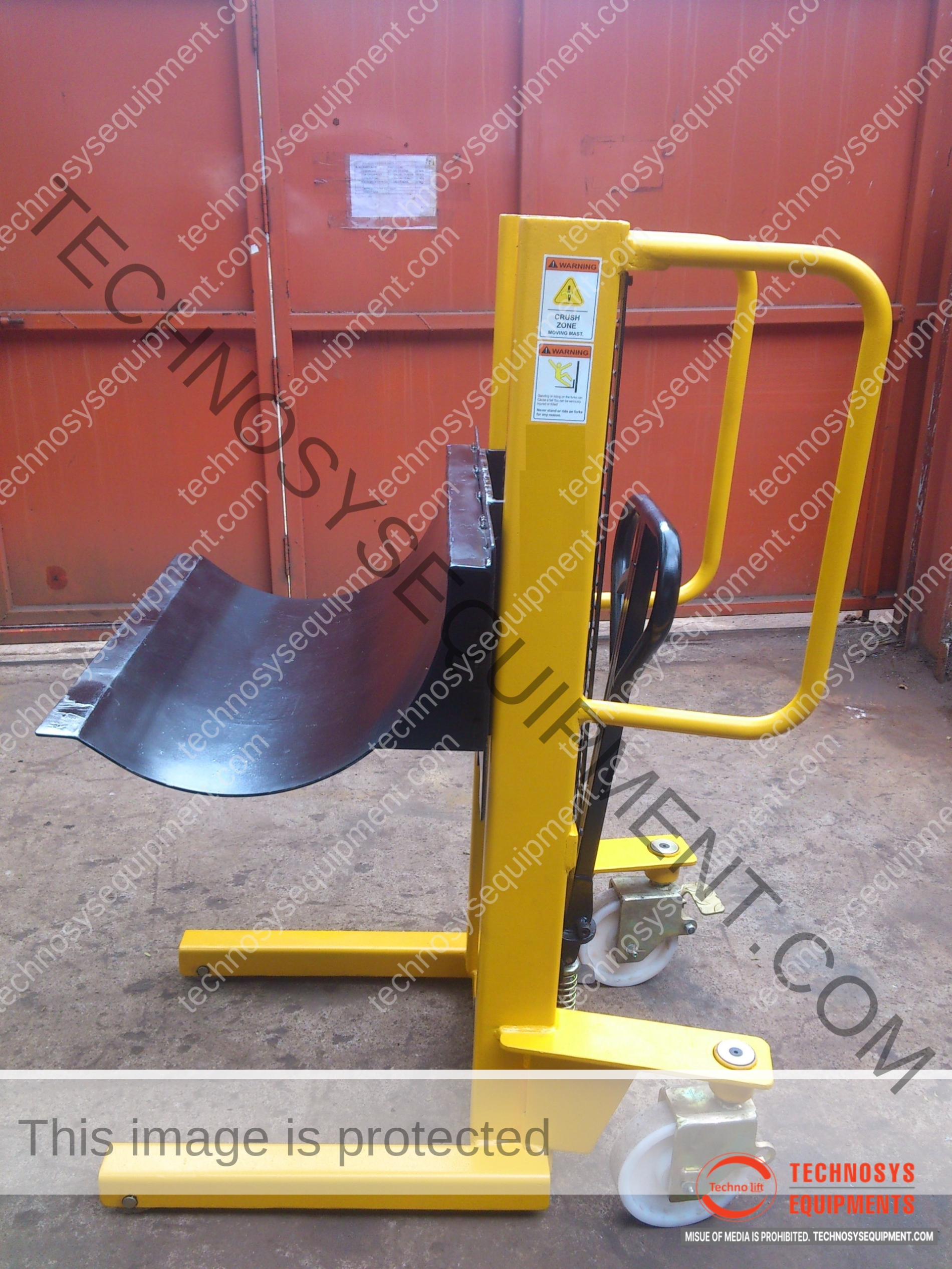 Manual Reel Cradle Stacker – Technolift | Technosys Equipments ...