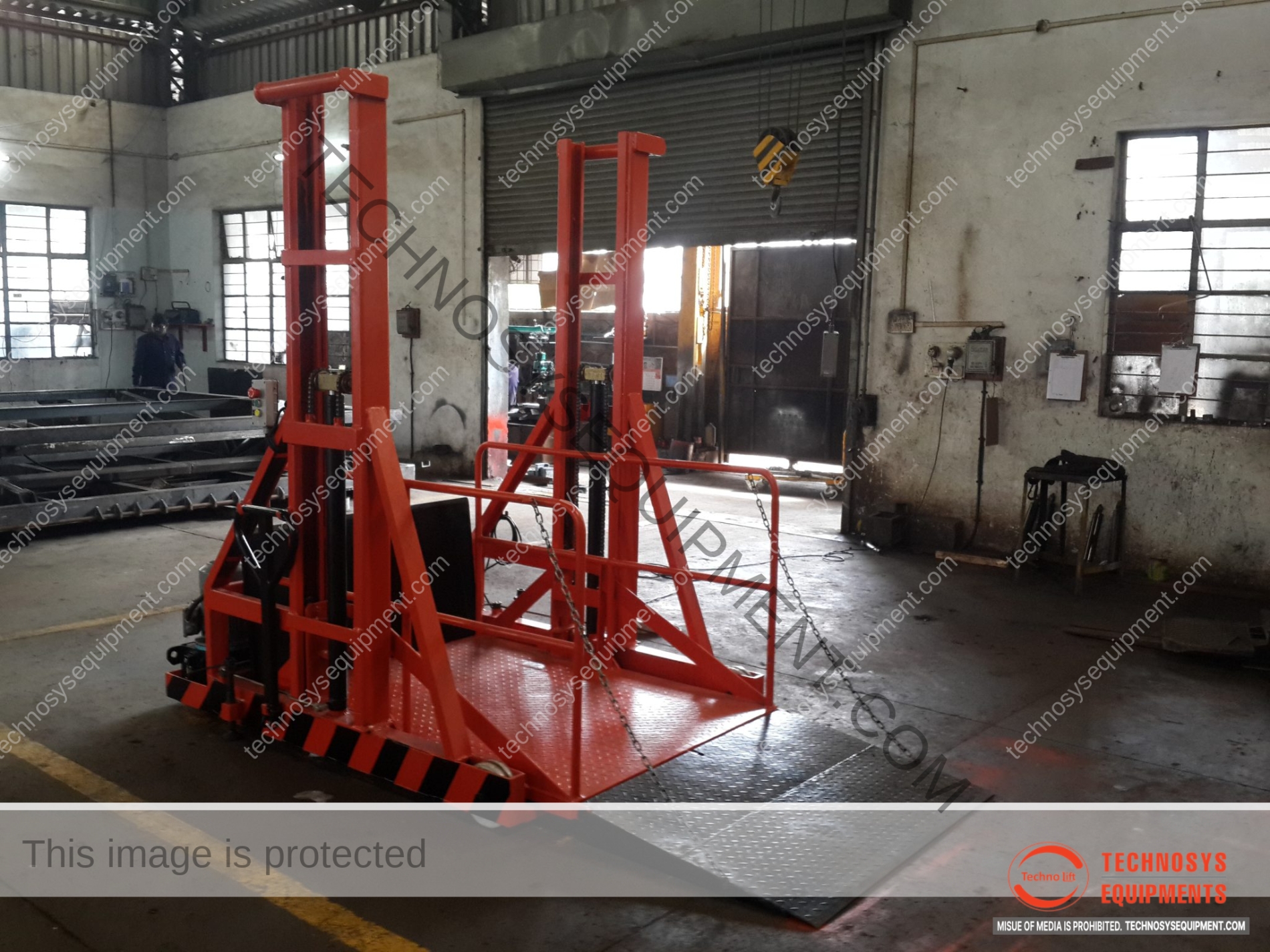 Mobile Loading Lift – Technolift | Technosys Equipments | Material ...