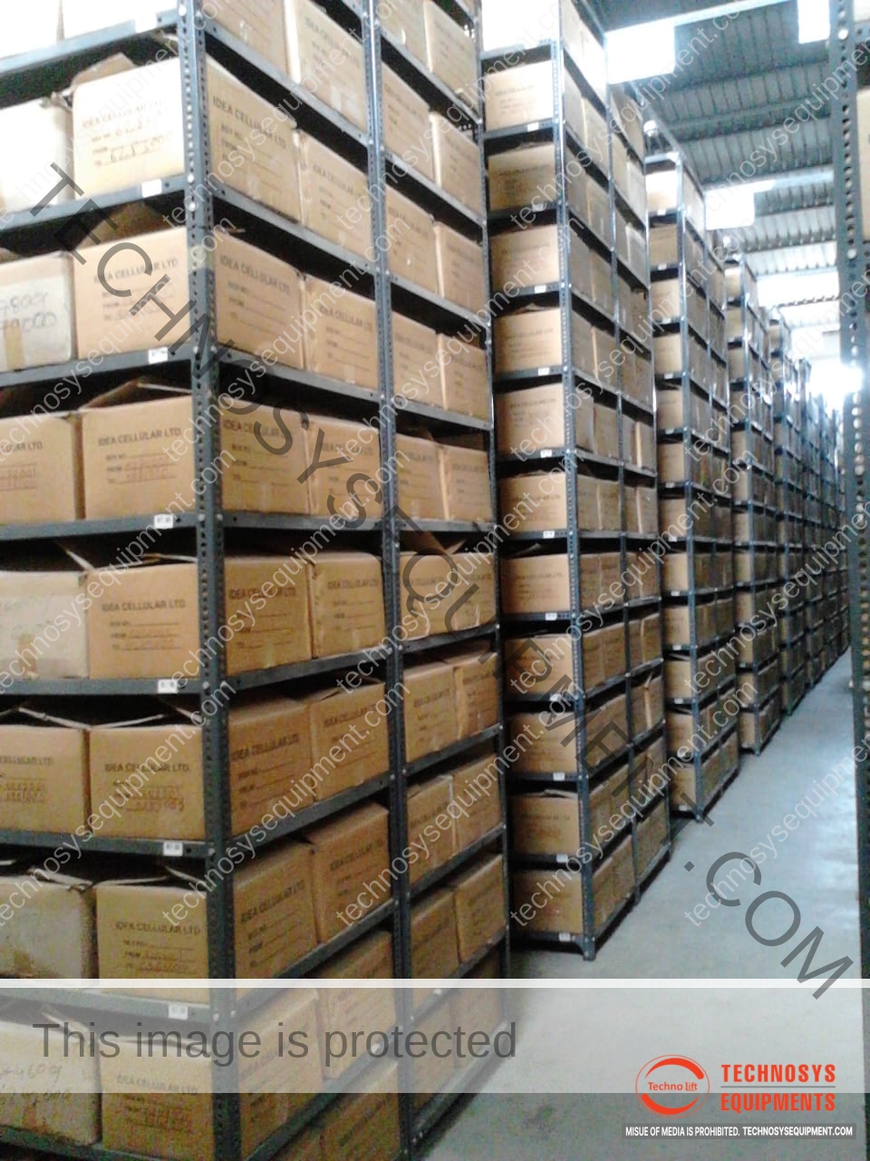 Slotted Angle Racks - Technosys Equipments - No. 1 Material Movement ...