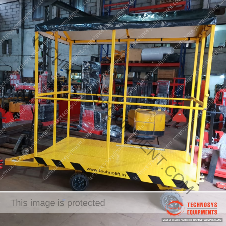 Towing Trolley – Technolift | Technosys Equipments | Material Movement ...