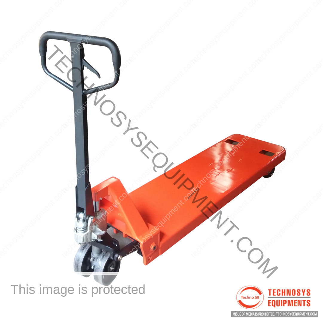 Customised Hand Pallet Truck - Technosys Equipments - No. 1 Material ...