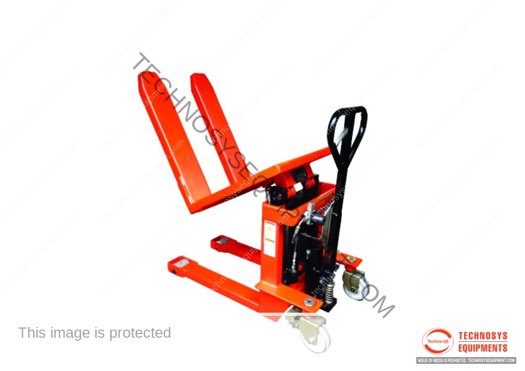 Manual Pallet Tilting Stacker - Technosys Equipments - No. 1 Material ...